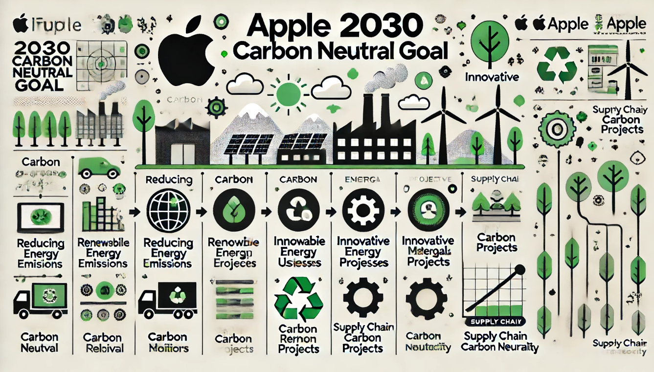 Apple 2030 碳中和目標：供應鏈計劃與實施細則